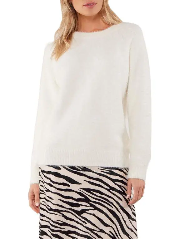Matty M. Lexington Raglan Sleeve Sweater - Ivory
