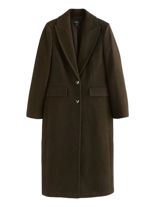 NEXT Longline Coat - Green