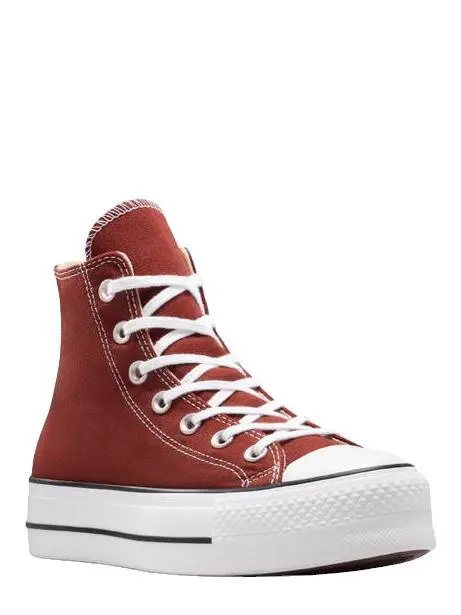 CONVERSE Chuck Taylor All Star Lift High Top Platform Sneakers - Rottin Apple/white/black