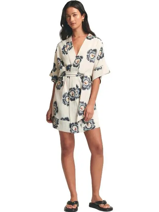 ST MRLO Elwood Mini Dress - Navy Floral