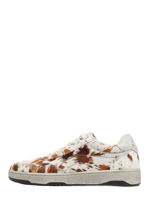 Bimba Y Lola Leather Cupsole Sneakers - Ochre