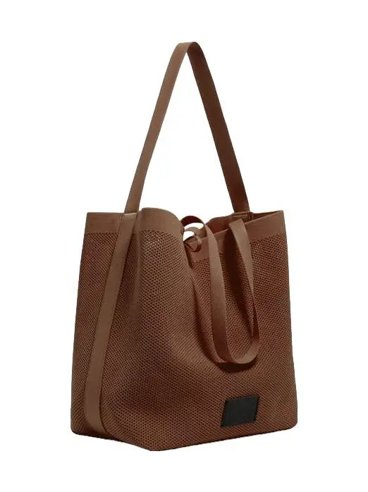 Bimba Y Lola Large Flyknit Shopper Bag - Brown