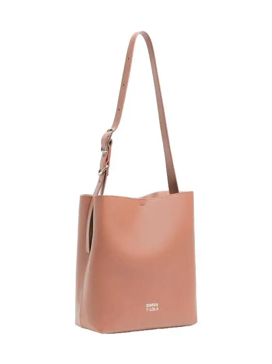 Bimba Y Lola Medium Leather Bag - Oak