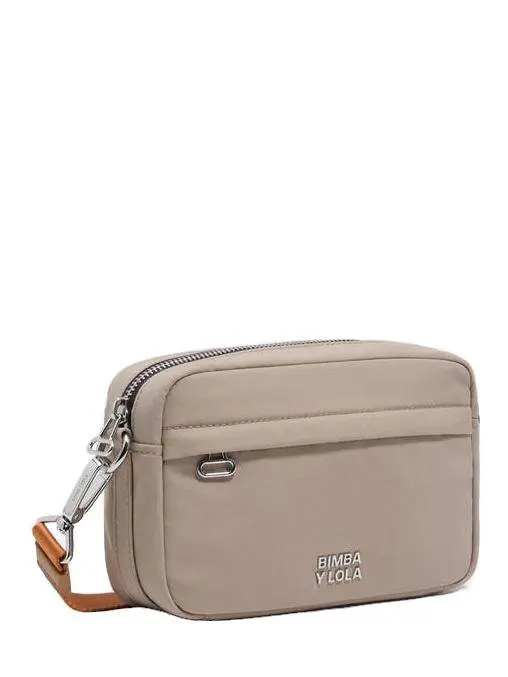 Bimba Y Lola Nylon Crossbody Bag - Stone