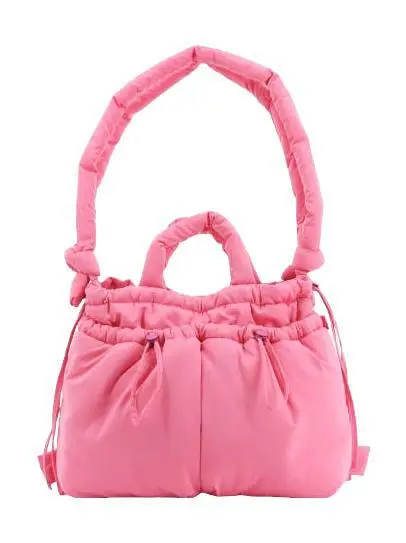 J WORLD Puffy Convertible Tote With Adjustable Handles - Pink