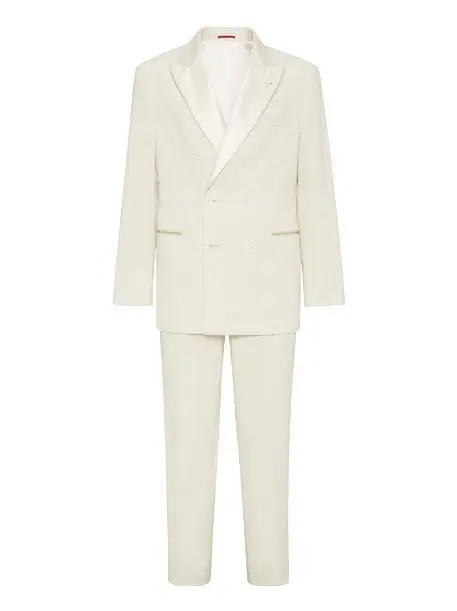 Brunello Cucinelli Tuxedo With Peak Lapel - Panama