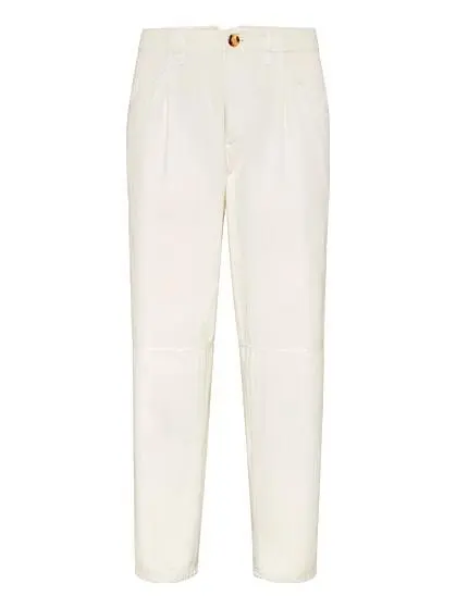 Brunello Cucinelli Chevron Trousers - Panama