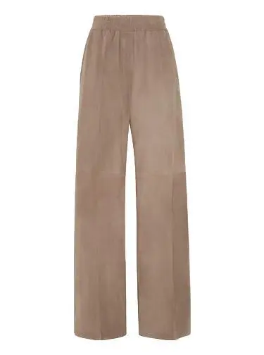 Brunello Cucinelli Loose Track Trousers - Mud