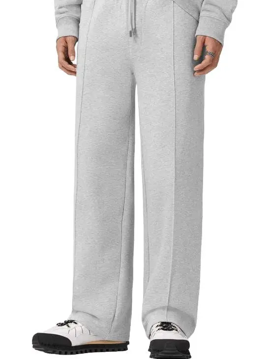 ALLSAINTS Milo Tie Waist Sweatpants - Light Grey Marl