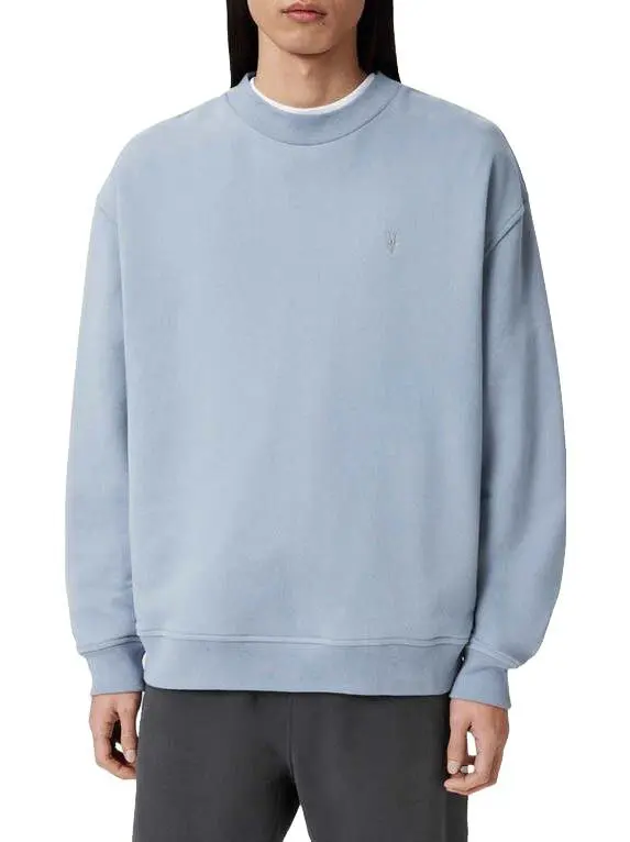 ALLSAINTS Asher Crewneck Sweatshirt - Maya Blue
