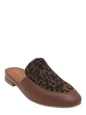 STIVALI NEW YORK Bond Leather Mules - Brown Leopard