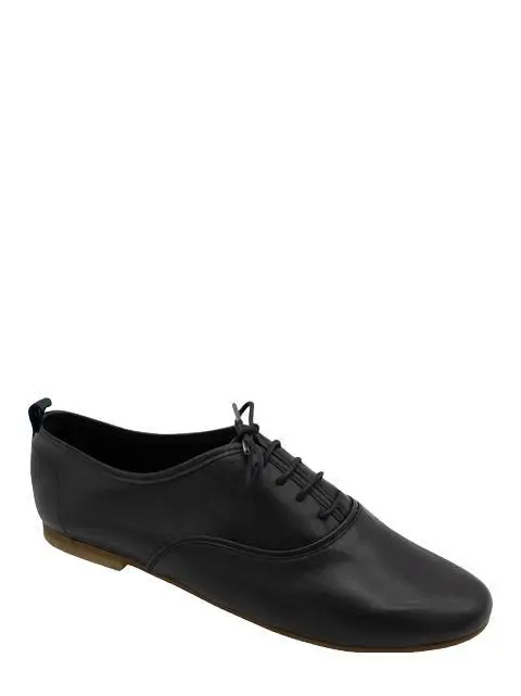 STIVALI NEW YORK Maku Oxford Flats - Black Leather