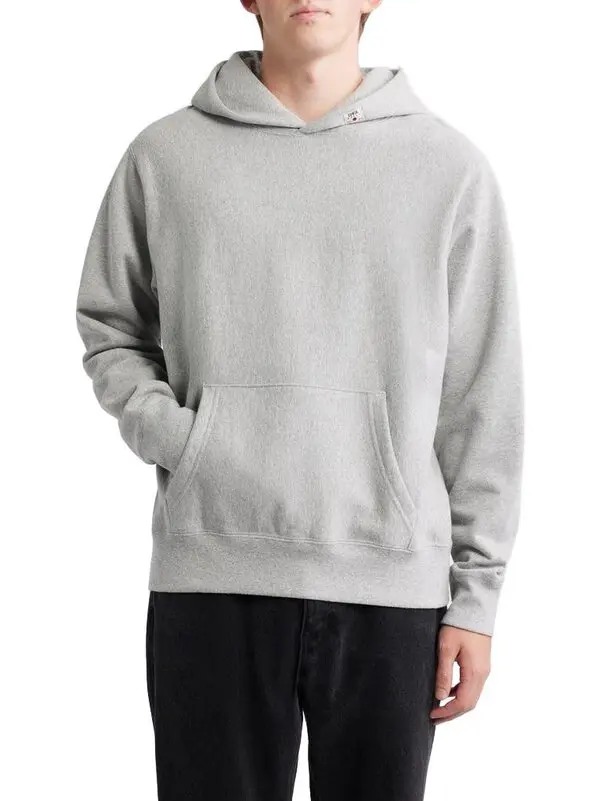 Edwin Relaxed Fit Hoodie - Heather Grey