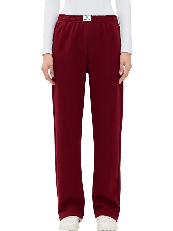 PARKE Boxer Sweatpants - Maroon