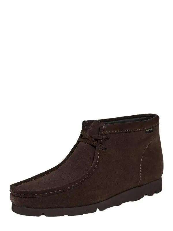 Clarks Wallabee Gore-tex Boots - Dark Brown Suede