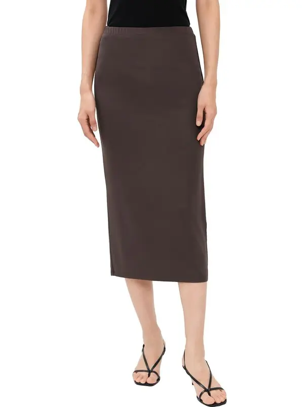 Good American Midi Pencil Skirt - Bark003