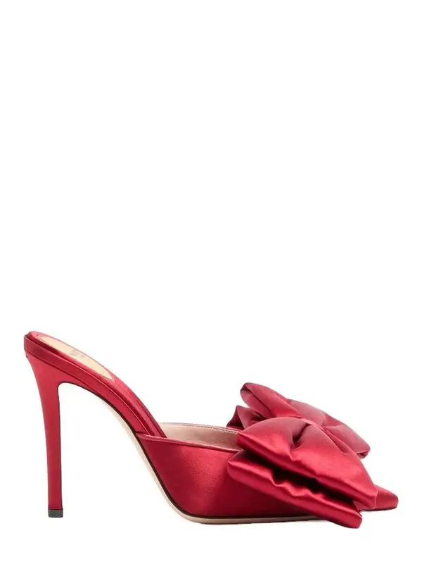 Valentino Garavani Yolande Satin Mule - Red