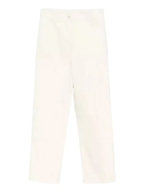 Aspesi Buttoned Trousers - White