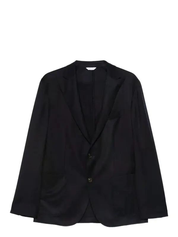 Boglioli Single-breasted Blazer - Blue