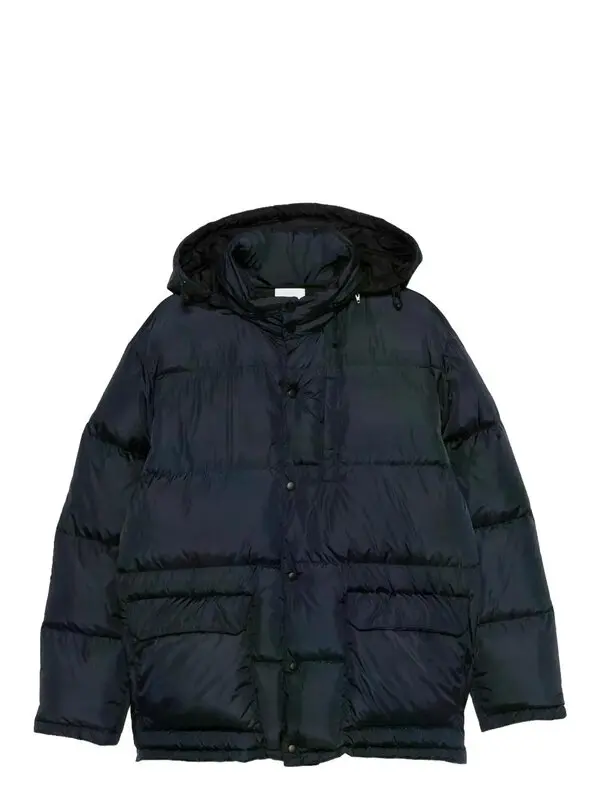 Aspesi Hooded Padded Jacket - Blue