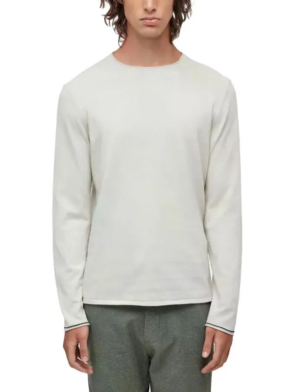 OSKLEN Tricot Cotton Sweater - White