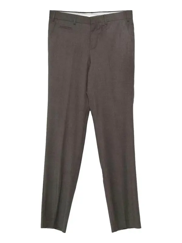 PT TORINO Belt-loop Trousers - Brown