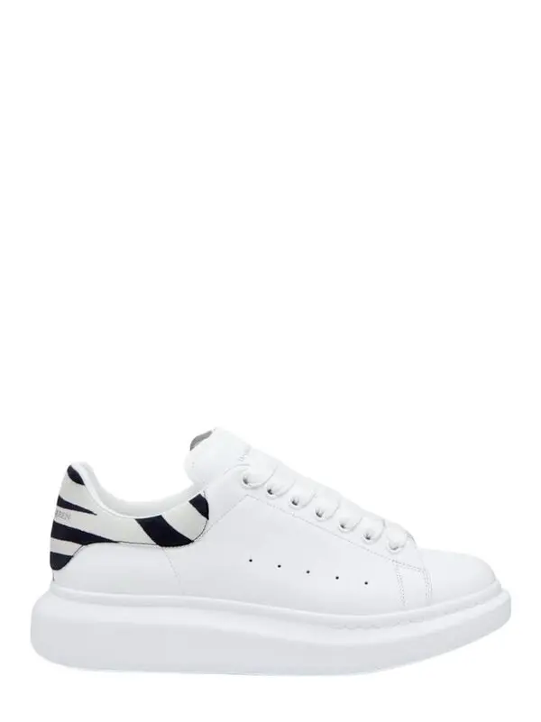 Alexander McQueen Oversized Zebrain Sneakers - Black/white