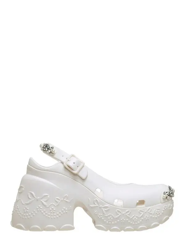 CROCS Simone Rocha Ballerina Platform Clog - Oyster