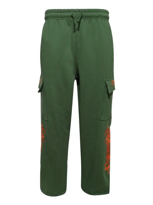 WARREN LOTAS Sereniy Baggy Cargo Sweatpants - Green