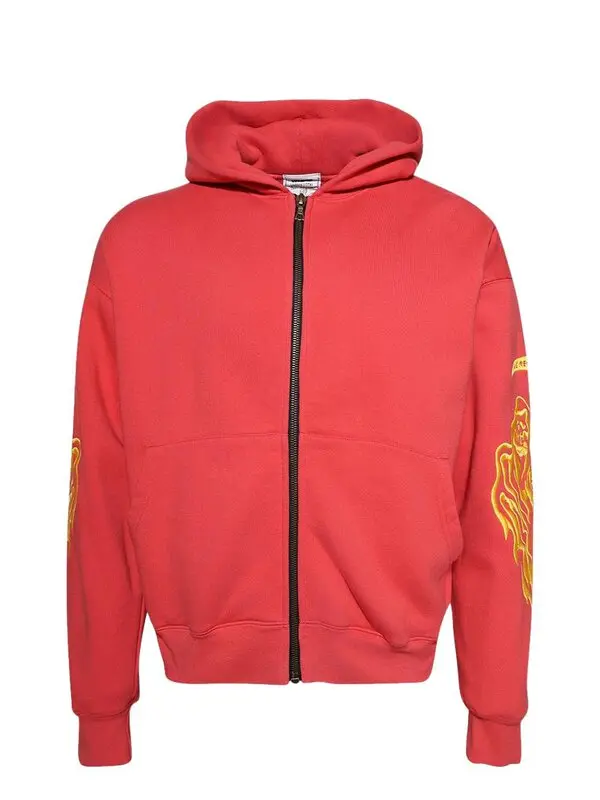 WARREN LOTAS Serenity Reaper Thermal-lined Zip-up - Red