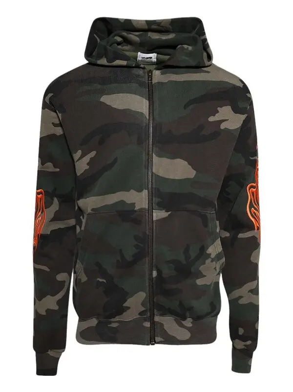 WARREN LOTAS Serenity Reaper Camo Zip-up - Green