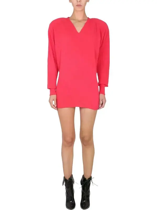 Philosophy Di Lorenzo Serafini V-neck Mini Dress - Red