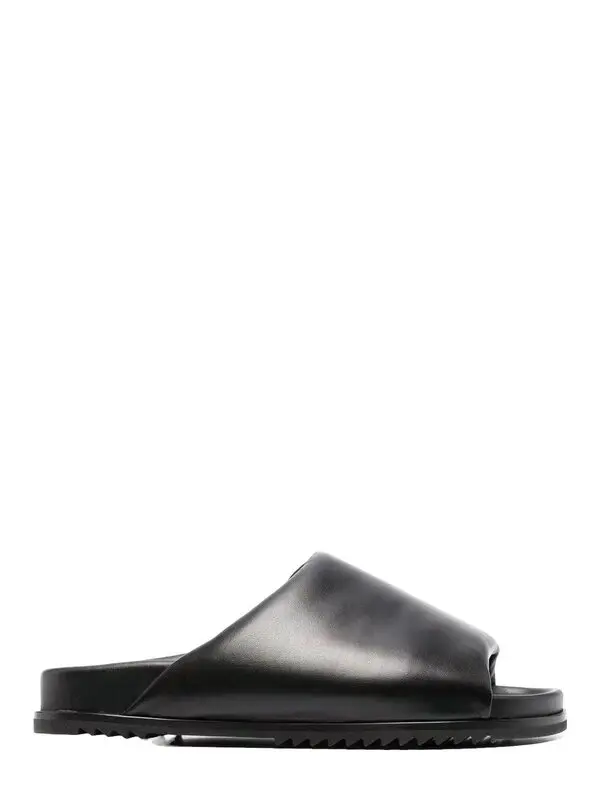 Rick Owens Granolas Padded Slides - Black