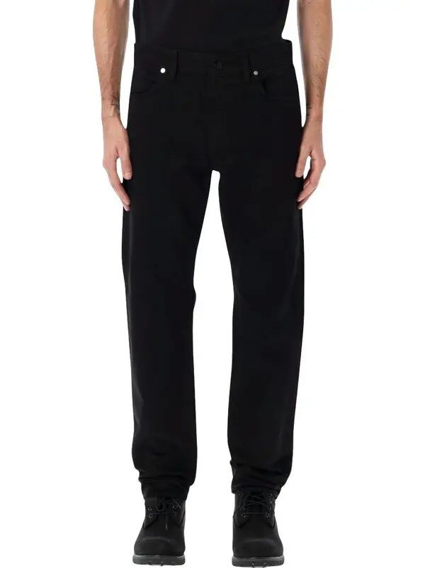 Stone Island Cotton Straight-leg Jeans - Black