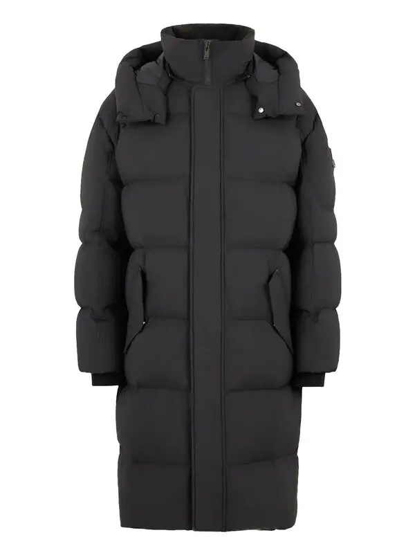 Moose Knuckles Everest Long Puffer - Black