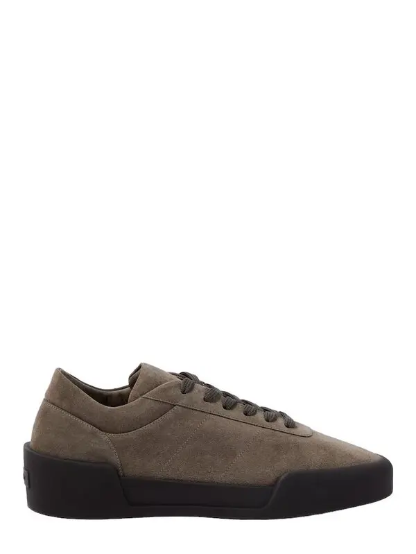 Fear Of God Aerobic Low Suede Sneakers - Brown