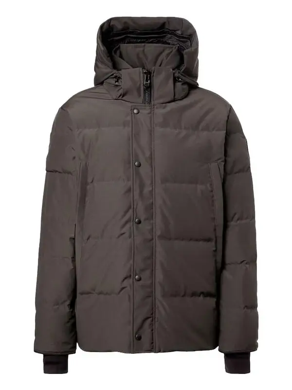 Canada Goose Wyndham Hooded Down Jacket - Grey