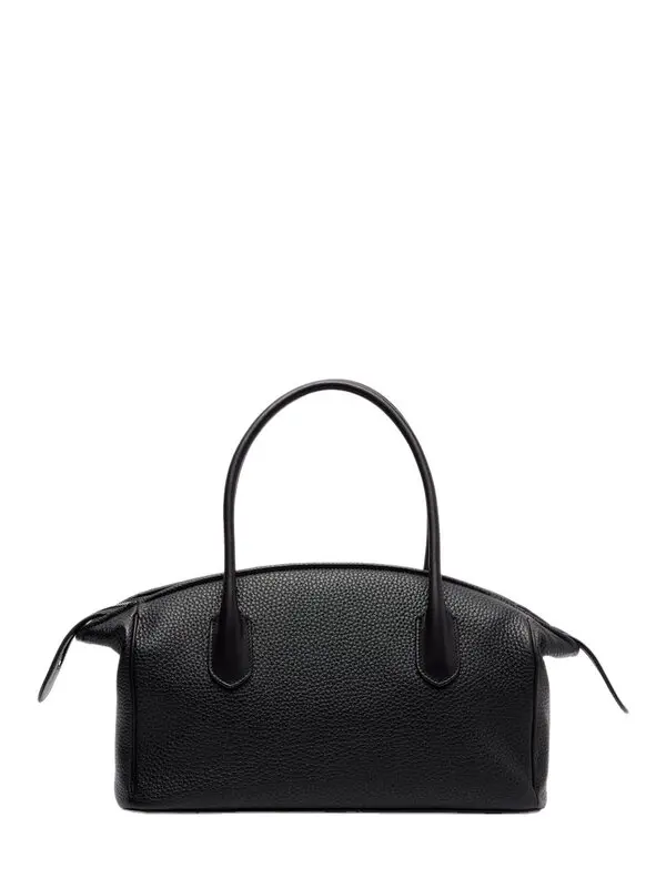 THE ROW Leather Duffle Bag - Black