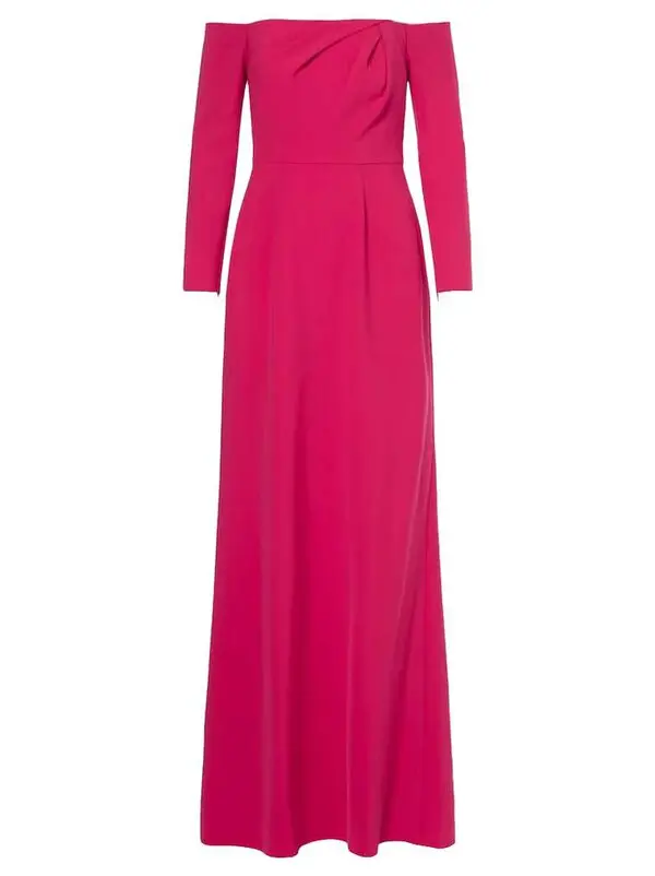 Carolina Herrera Off-shoulder Gown - Pink