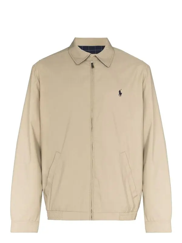 Polo Ralph Lauren Bi-swing Lightweight Zipped Jacket - Beige