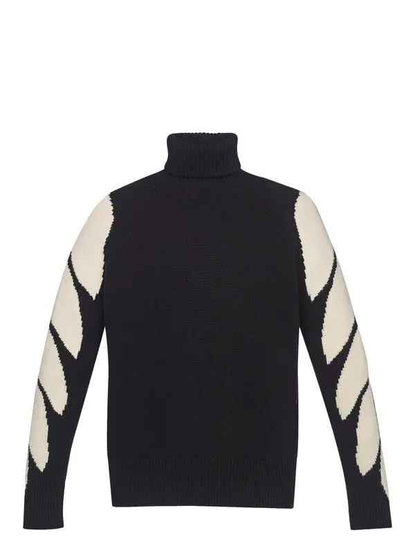 Mcm Laurel Turtleneck Sweater - Black