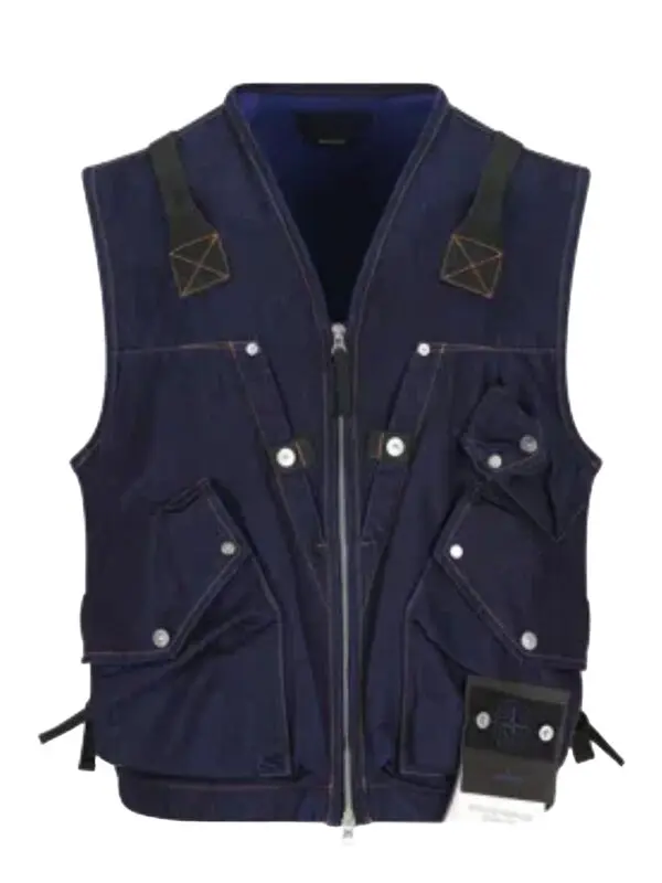 Stone Island Utility Vest - Blue