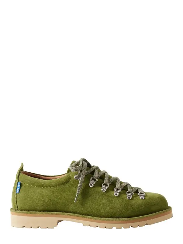 Nn07 Fracap M121 Suede Hiking Boots - Green