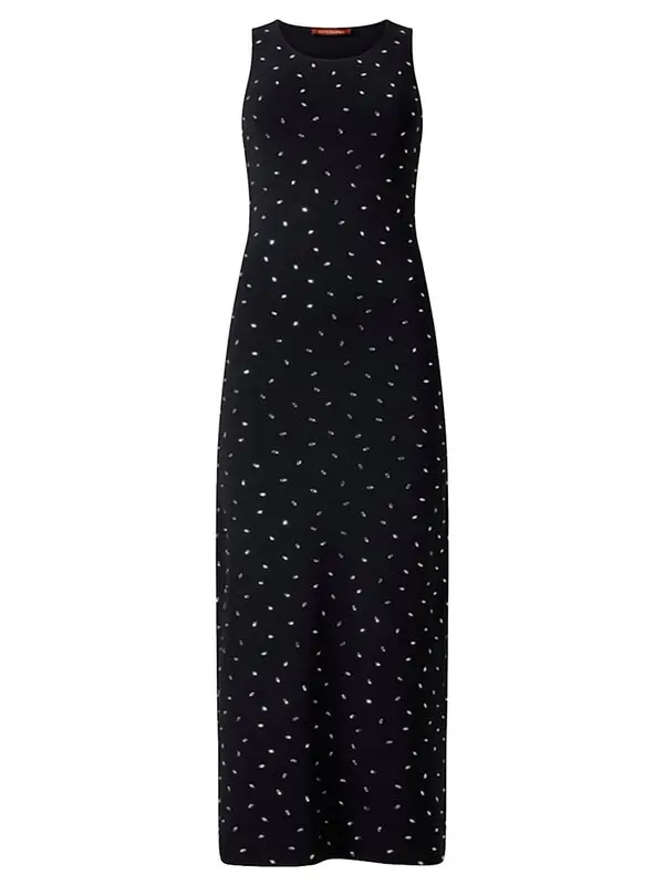 Altuzarra Geordie Embellished Sleeveless Dress - Black