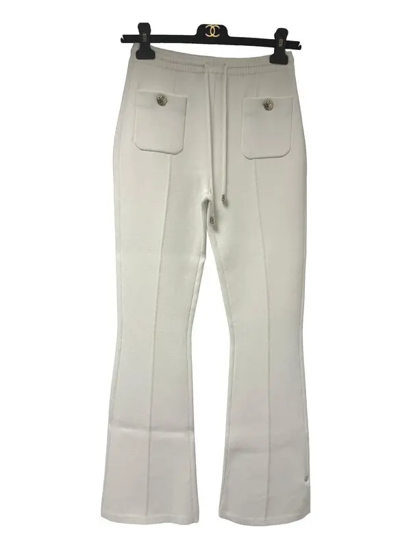 Chanel Wool Pants - White