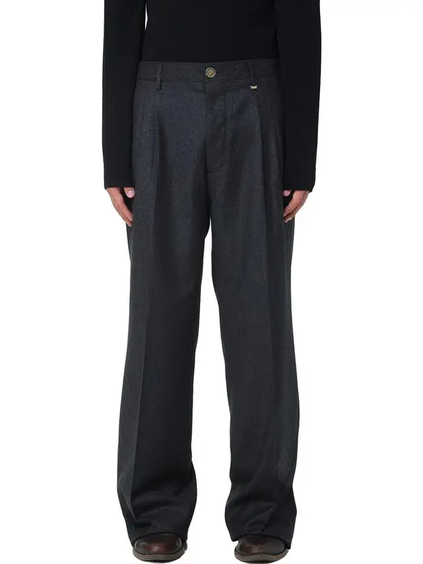 VIVIENNE WESTWOOD Pleated Trousers - Brown