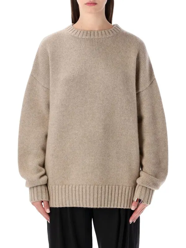 EXTREME CASHMERE X Pullover Sweater - Beige