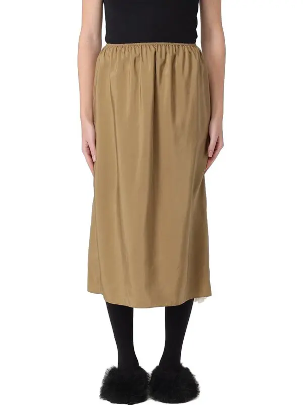 Carven Midi Skirt - Brown