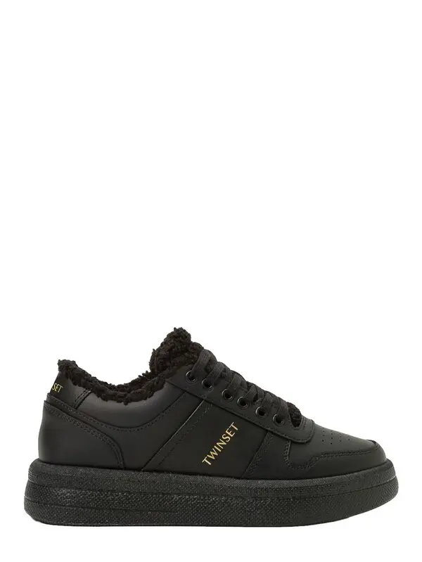 TWINSET Lace Up Sneakers - Black