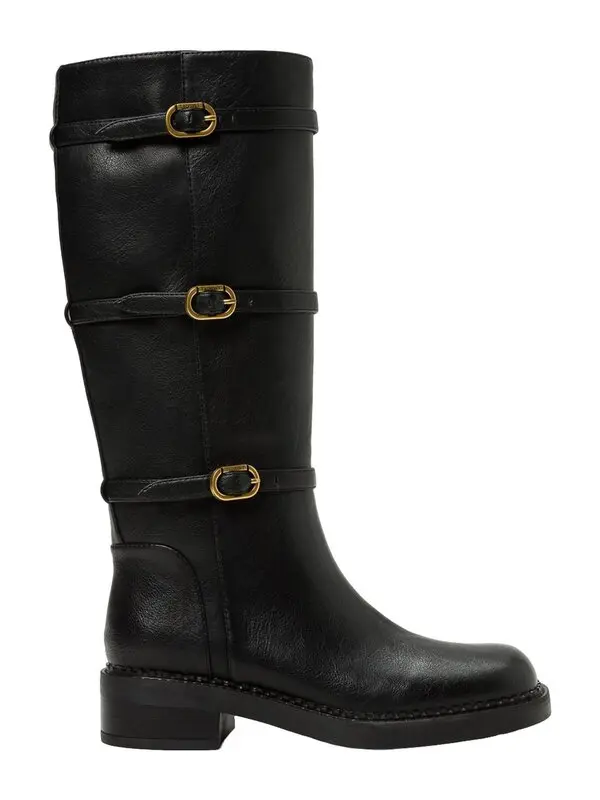 TWINSET Knee High Boots - Black